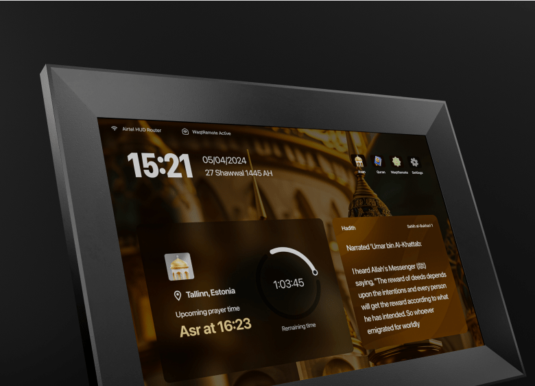 How to Manage Paired Devices on Your Waqtly Tablet